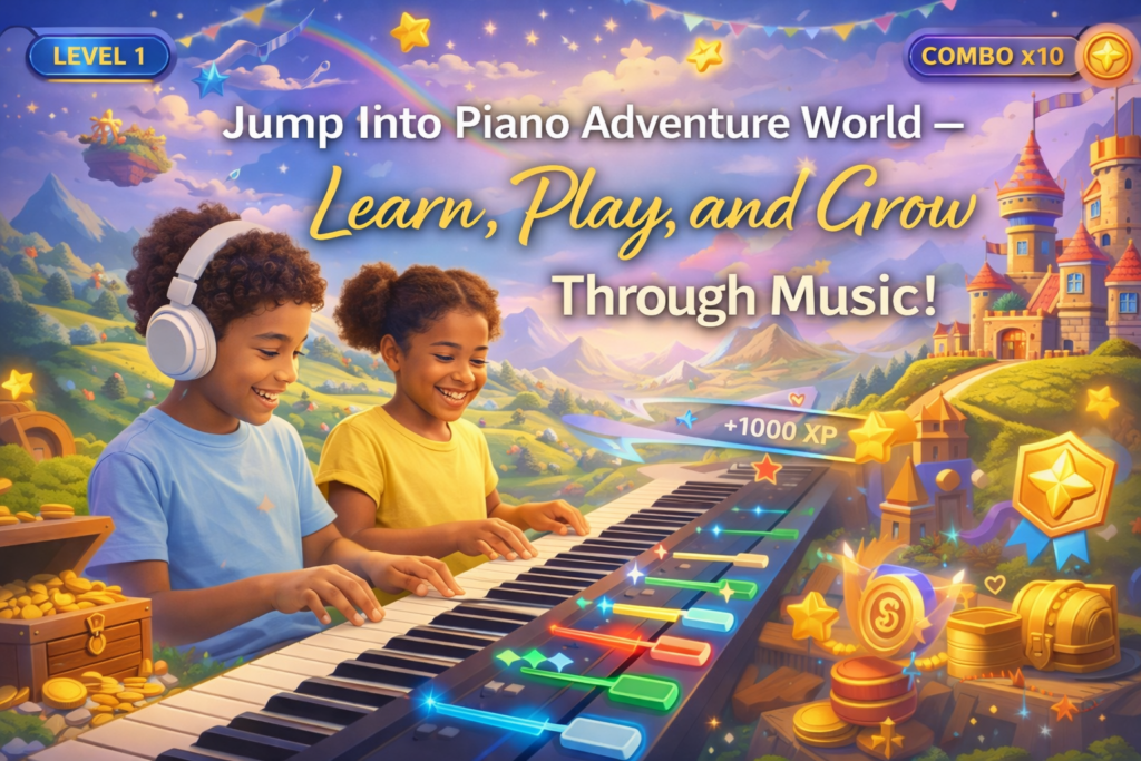 Online Piano Lessons for Kids — Explore Piano Adventure World - The ...